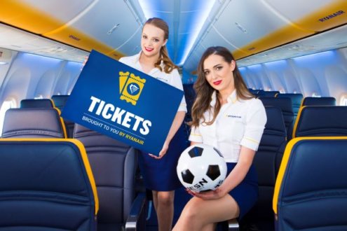 Sports Tickets Now On Sale On Ryanair.com – Ryanair's Corporate Website