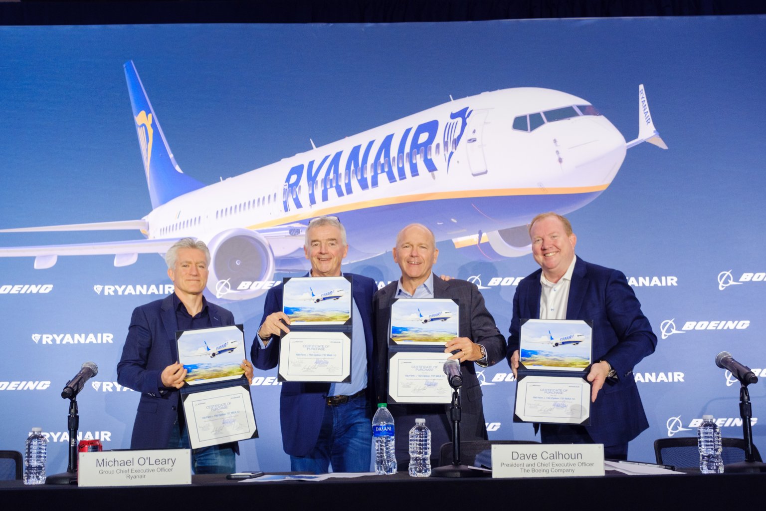 RYANAIR ORDERS 300 BOEING 737-MAX-10 AIRCRAFT WORTH $40BN – Ryanair's ...