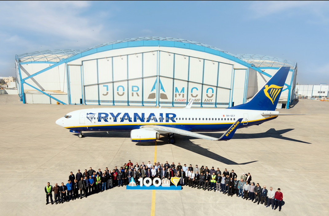 RYANAIR EXTENDS MAINTENANCE AGREEMENT WITH JORAMCO TO 10 MAINTENACE ...