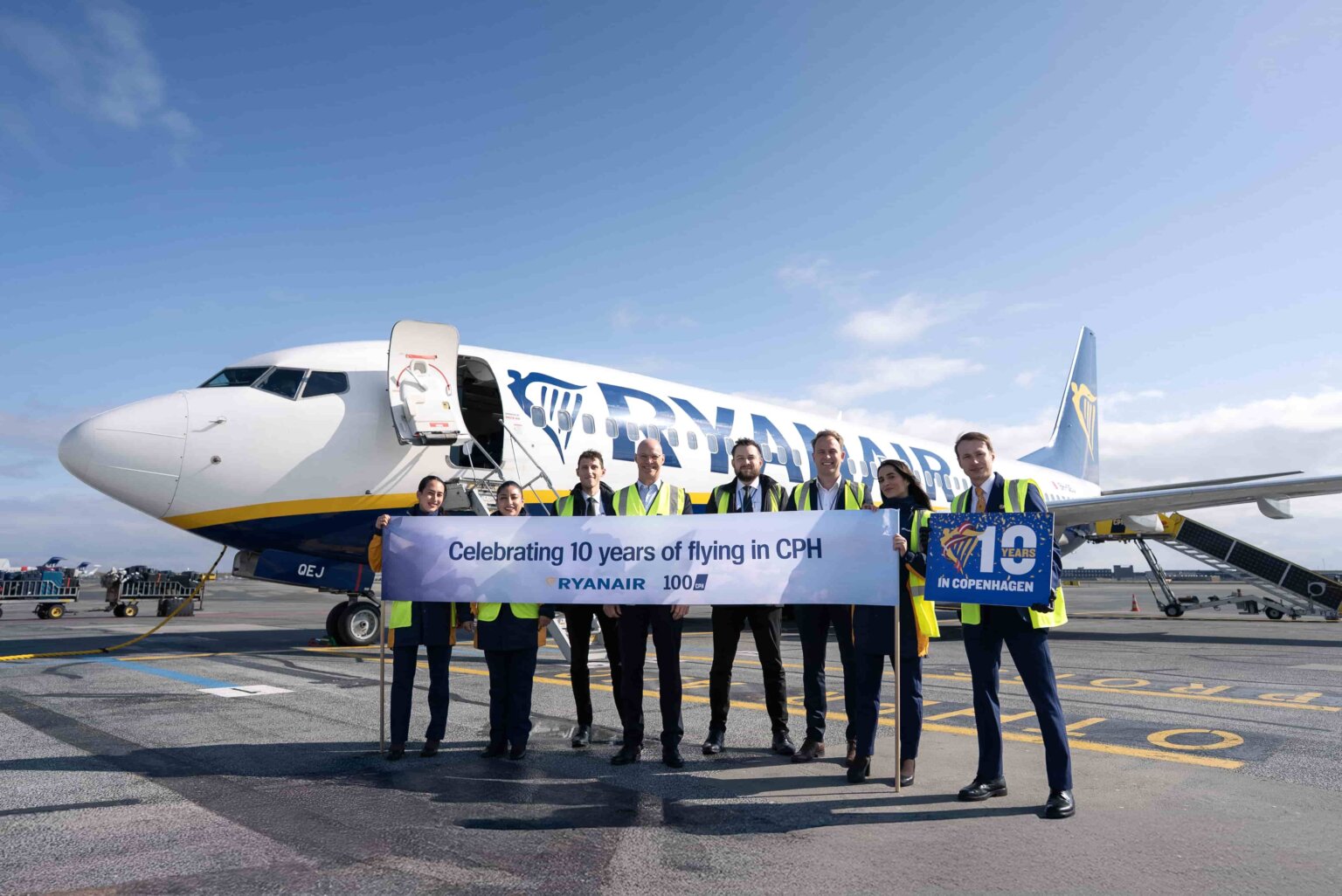 RYANAIR CELEBRATES 10 YEARS OF OPERATIONS AT COPENHAGEN WITH NEW SUMMER ...