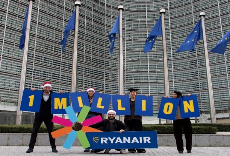 RYANAIR CARRIES OVER 1 MILLION ERASMUS STUDENTS – Ryanair's Corporate ...
